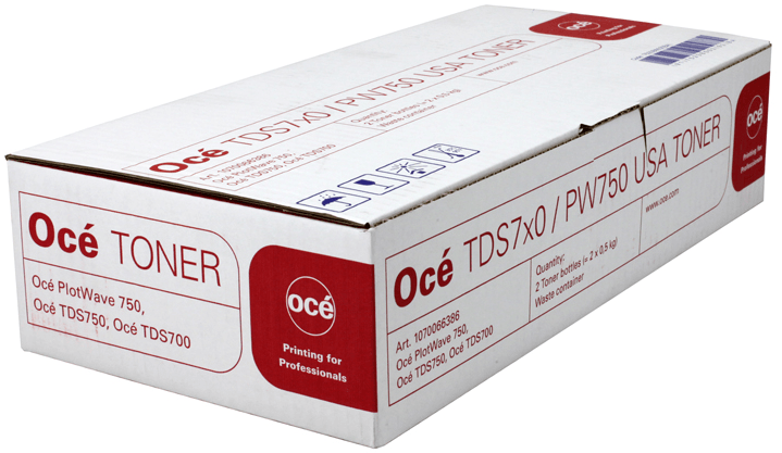 OCE PW750/TDS700/TDS750 Black Toner - Steven Enterprises
